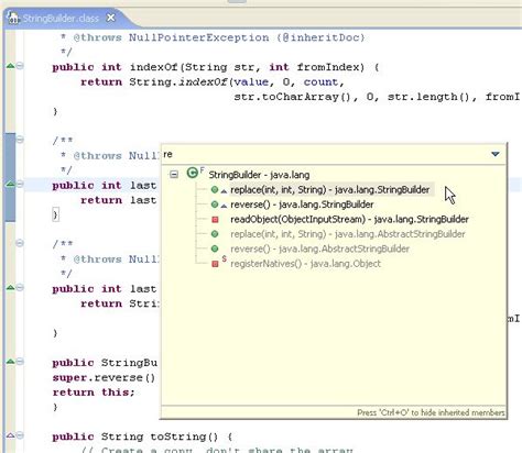 What Is Eclipse S Ctrl O Keyboard Shortcut Equivalent In Visual Studio Stack Overflow