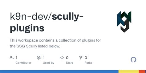 Github K9n Devscully Plugins This Workspace Contains A Collection