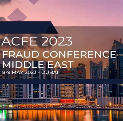 Acfe Fraud Conference Middle East 2023