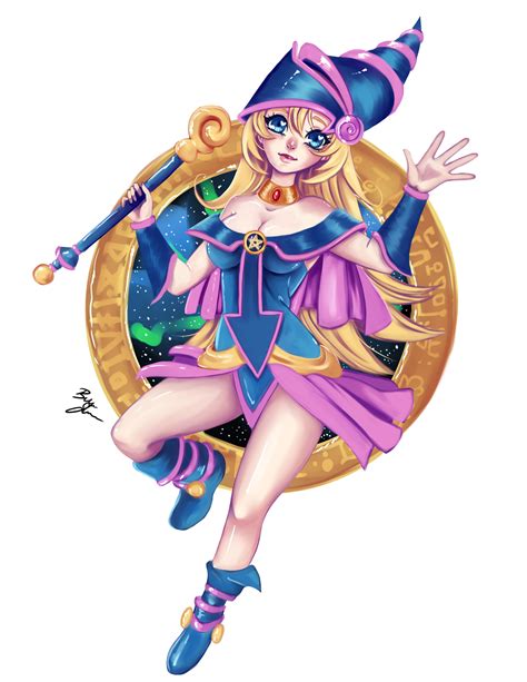Brittni Jensen Dark Magician Girl Fanart