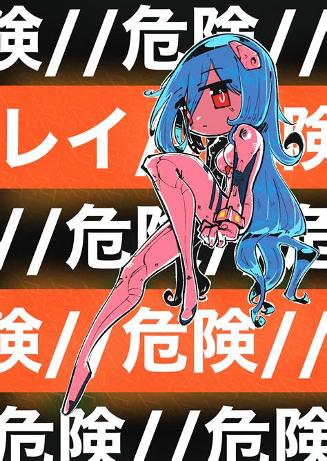 Birdblitz Ayanami Rei Evangelion 3010 Thrice Upon A Time Neon