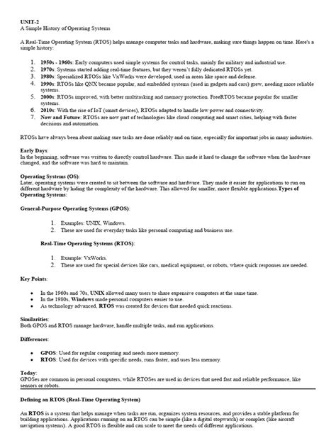 Rts Pdf Scheduling Computing Operating System