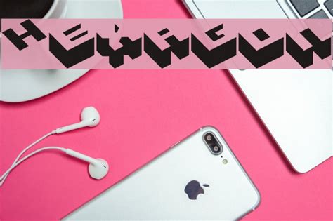 Hexagon Font
