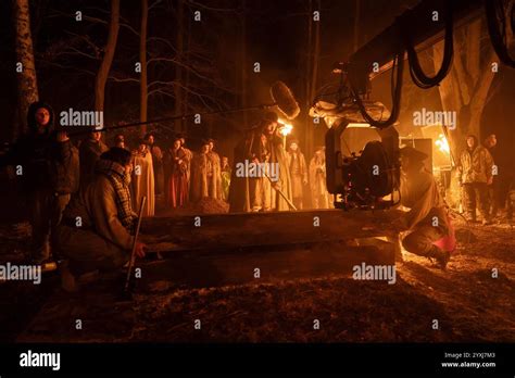 Nosferatu On Set 2024 Ph Aidan Monaghan © Focus Features