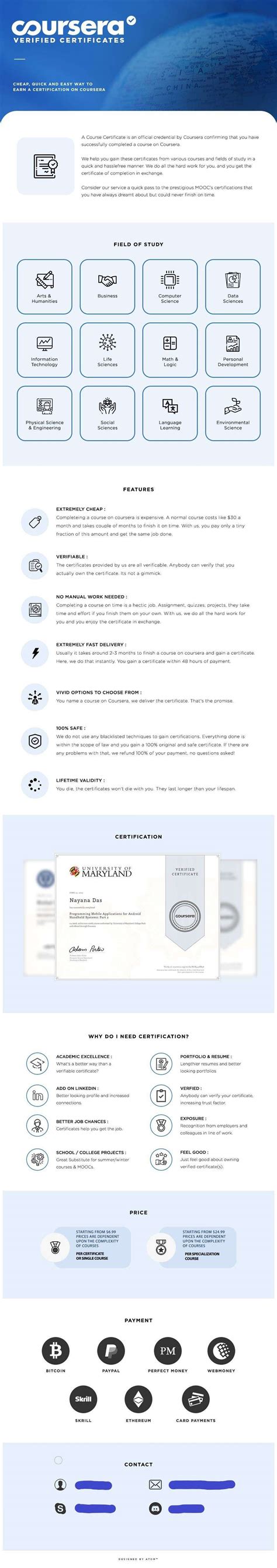 Coursera Verified Certificate