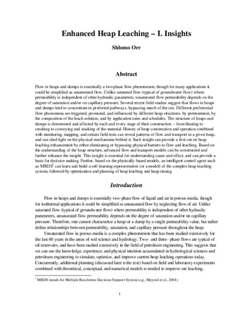 pdf enhanced heap leaching i insights