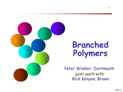 PPT Branched Polymers PowerPoint Presentation Free Download ID