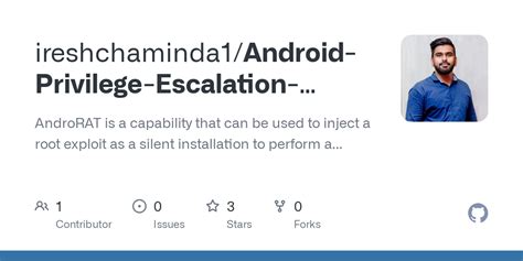 Github Ireshchaminda1android Privilege Escalation Remote Access