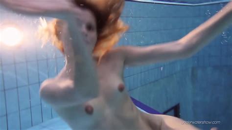 Nastya Hot Blonde Naked In The Pool Eporner
