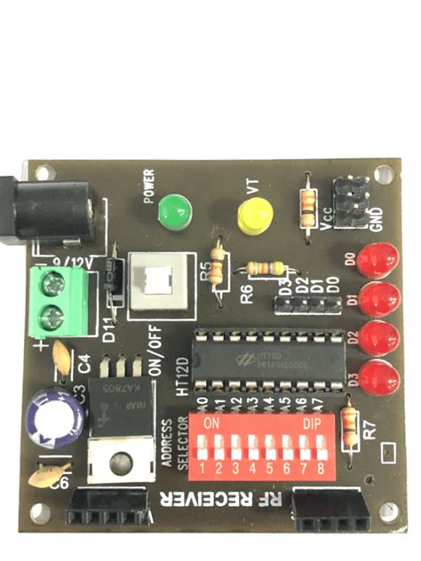 Mhz Rf Transmitter And Receiver IC Encoder Decoder