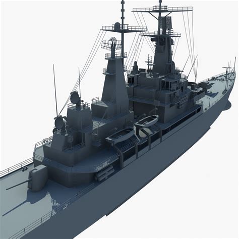 3d Uss Virginia Cgn 38 Model