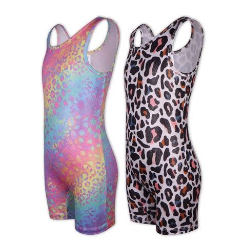 Yuyuekeji 2 Pack Shiny Gymnastics Dancewear Sleeveless Ballet Leotards