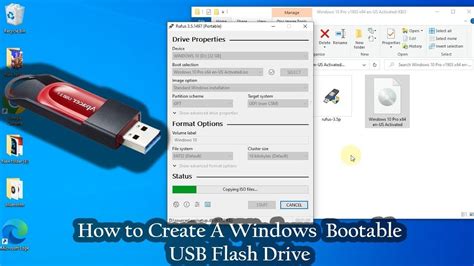 How To Create Bootable Usb Flash Drive Using Rufus Mbr Gpt Legacy Uefi Youtube