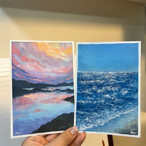 주말은 수채화로 그림 그리기 나의 첫 과슈