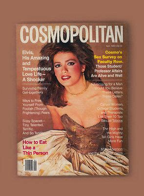 Cosmopolitan Gia Carangis Final Cosmo Cover April 1982 Elvis Sissy