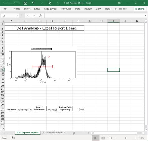 Excel Report Cell Mode