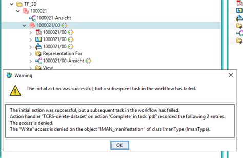 cannot delete pdf with markup the write access is denied