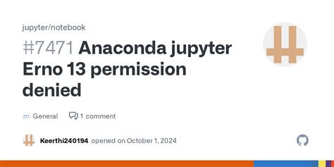 Anaconda Jupyter Erno Permission Denied Jupyter Notebook Discussion GitHub
