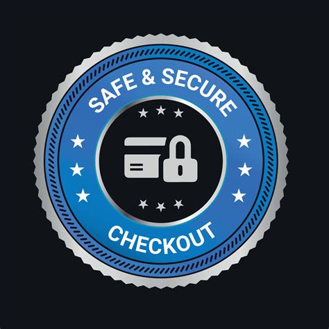 Safe Secure Checkout Logo Design And Trust Badge Checkout Logo Secure Logo Desing 25262215