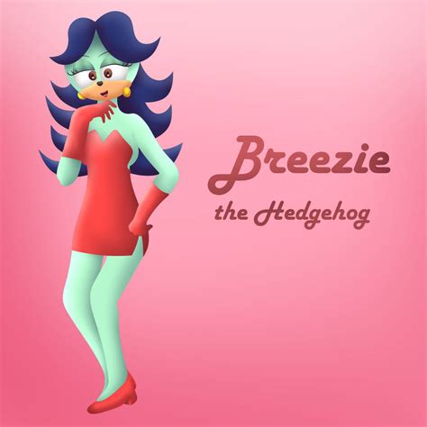 Breezie The Hedgehog By Marcosvargas On Deviantart