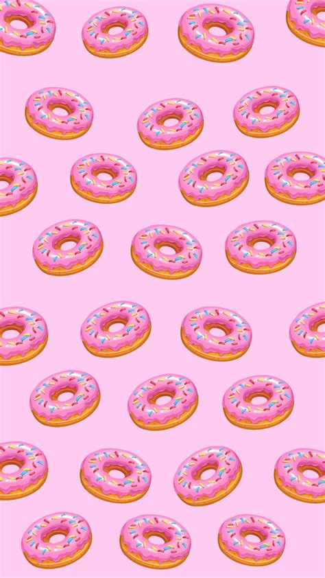 Pink Donut Wallpaper