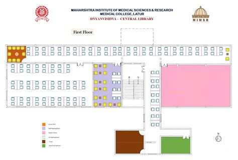 Library Layout Maeers Maharashtra Institute Of Medical Sciences And Research