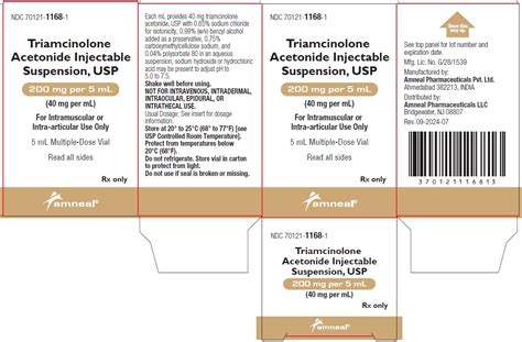 Dailymed Triamcinolone Acetonide Injection Suspension