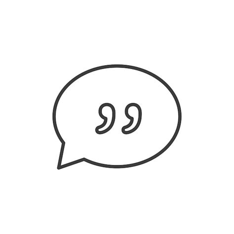 Premium Vector Comment Quote Icon Set Definition Or Description