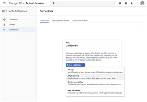 Create An Application OAuth Simplified
