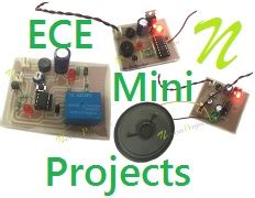 Latest EEE ECE Mini Projects List With Circuit Diagram