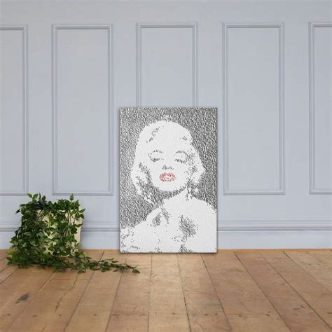 Marilyn Monroe Art Marilyn Monroe Canvas And Poster Marilyn Etsy