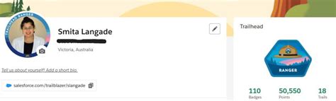 Smita Langade On Linkedin Salesforcetrailblazer Trailhead Salesforceadmin Trailheadranger
