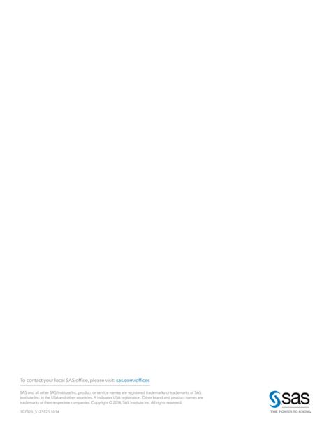 Sas Data Governance Framework PDF