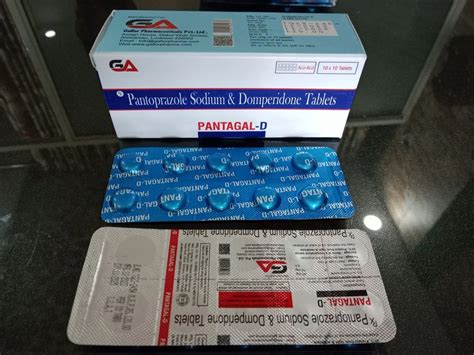 Pantoprazole And Domperidone Tablets At ₹ 120 Box Pantoprazole And