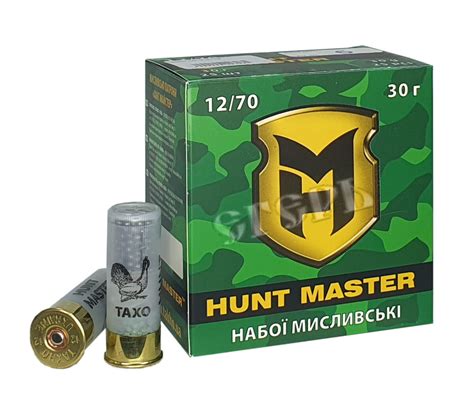 Дробові патрони ТАХО HUNT MASTER 3 (з контейнером) 12 кал. - Магазин ...