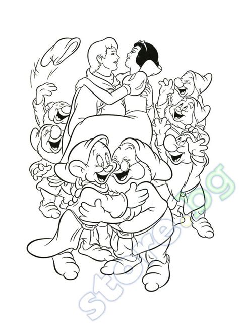 Игри Снежанка и седемте джуджета Online снежанка и седемте Принцесса раскраски Раскраски