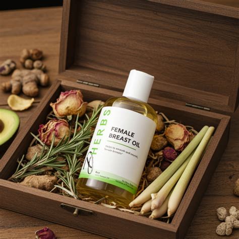 Female Breast Oil Breast Massage Oil