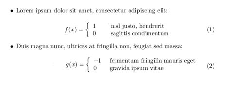 Sharing Alignment Between Equations In Two Different Items Tex