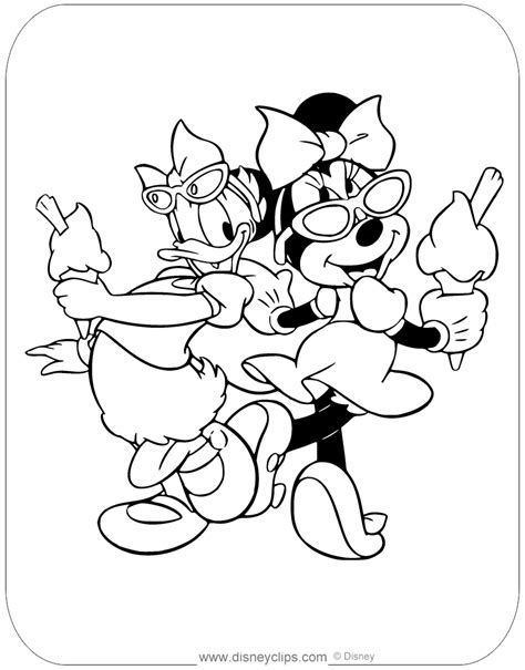 Minnie Mouse And Daisy Coloring Pages [2025]