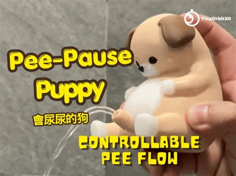 Pee Pause Peeing Puppy Water Toy Prank Free 3d Print Model Makerworld