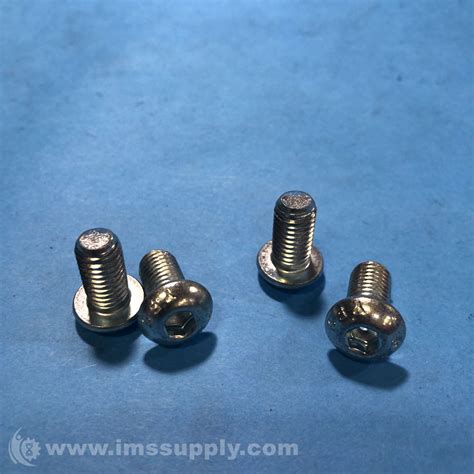 Yfs Set Of 4 Grade 012 9 Hex Socket Dome Head Screws Ims Supply