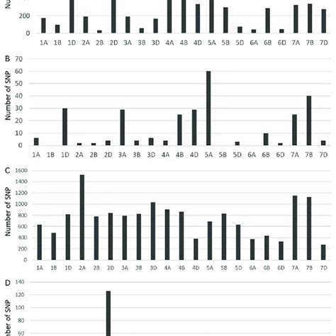 The Distribution Of Polymorphic Snp Sites Identified By 55ksnp Array Download Scientific