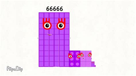 Numberblocks Band 6 A 666666666 Youtube