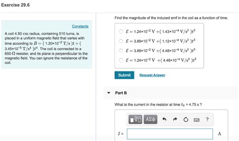 Solved Exercise 29 6 Find The Magnitude Of The Induced Emf Chegg Com