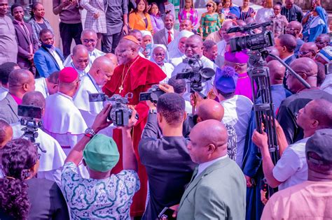 Grand Entry Into The Ncpc Headquarters Premise By The Es Bishop Stv