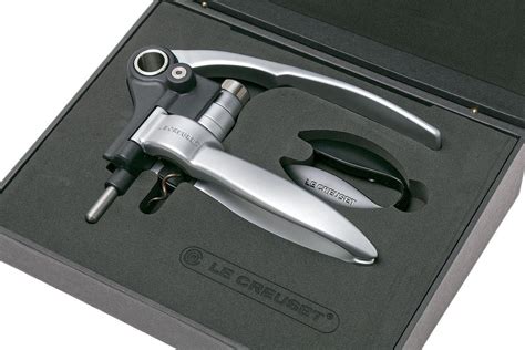 Le Creuset Lm250 Metal Lever Model Corkscrew T Set Advantageously Shopping At