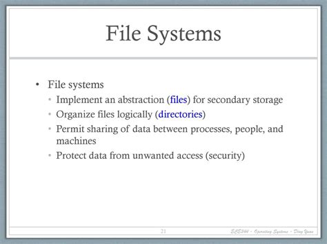 Operating Systems Ece344 Lecture 11 File System Ding Yuan Ppt Download