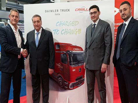 Casilli Con Daimler Truck Italia Per La Decarbonizzazione Dei Trasporti Civita