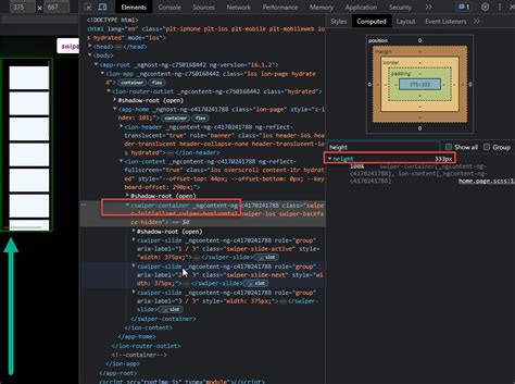 Swiper Container Shinks To Half Size When An Ion Input Gets Focus Issue Nolimits Web