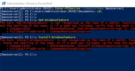 How To Implement Packages Roles And Features On Nano Server Nedim S IT CORNER
